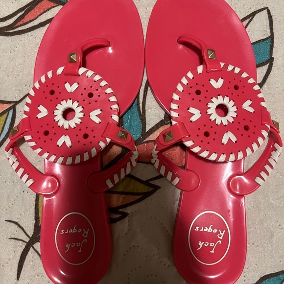 Jack Rogers | Shoes | Jelly Jack Rogers Pink | Poshmark